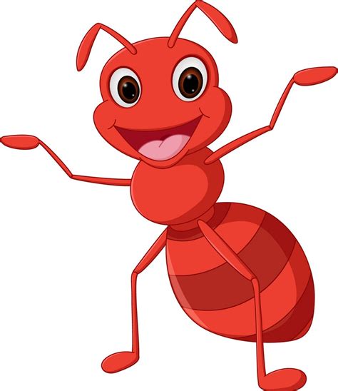 Cartoon Ant Smiling Clipart World