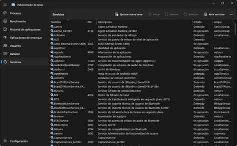 Administrador de tareas en Windows 11 cómo funciona