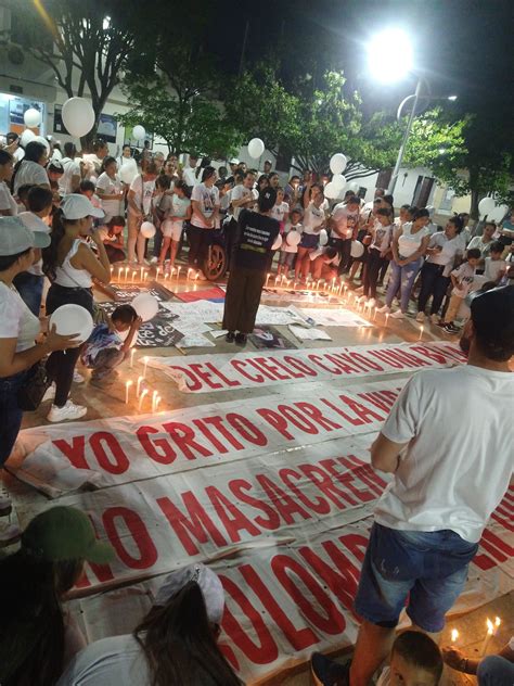 FUE REALIZADA UNA VELATÓN POR EL ASESINATO DE JUAN MIGUEL BLANQUICET