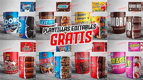 Plantillas Para Sublimar Cojin Y Taza Dia Del Amor Con Editables