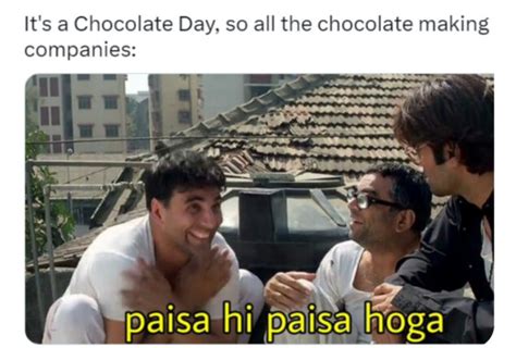 Chocolate Day 2023 Twitter Flooded With Amusing Memes