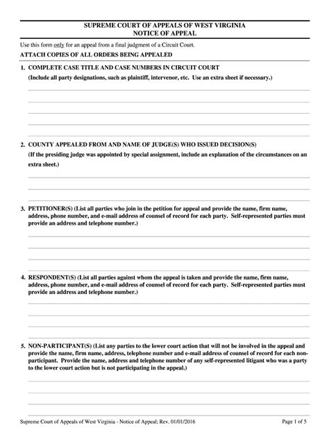 Wv Supreme Court Forms Fill Out Sign Online DocHub