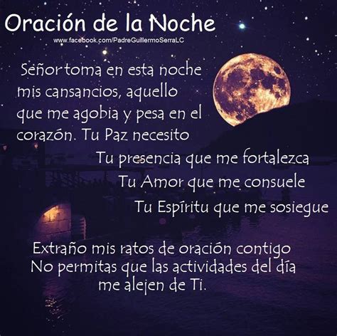 Frases De Oracion De La Noche Estudiar
