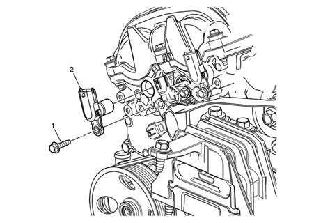 Chevrolet Equinox Service Manual Camshaft Position Sensor Replacement
