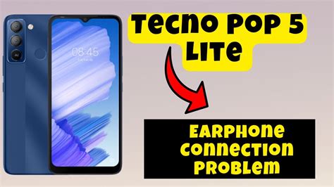 Tecno Pop 5 Lite Earphone Connection Problem Headphone Jack How To