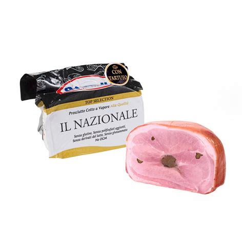 Prosciutto cotto Alta Qualità IL NAZIONALE con tartufo Brunello