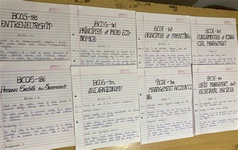 Ignou Handwritten Assignments Ready To Submit Ignou Solved Assignment