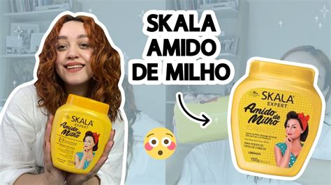 PROBANDO SKALA AMIDO DE MILHO SkalaAmidoDeMilho YouTube