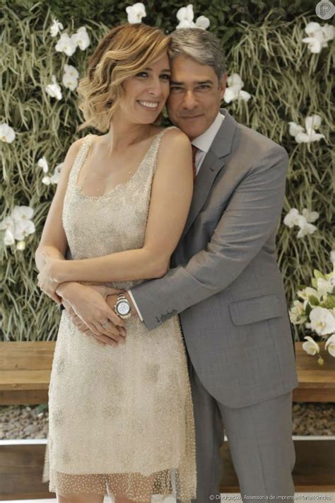 William Bonner e Natasha Dantas estão casados há 1 ano Purepeople