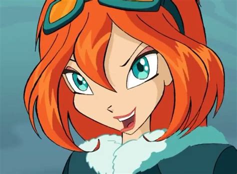 Anime Character With Red Hair And Goggles