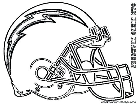 Nfl Helmet Coloring Pages At Getcolorings Free Printable