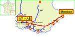 Autoroute A8 Tracé trajet échangeurs péages sorties et tarifs