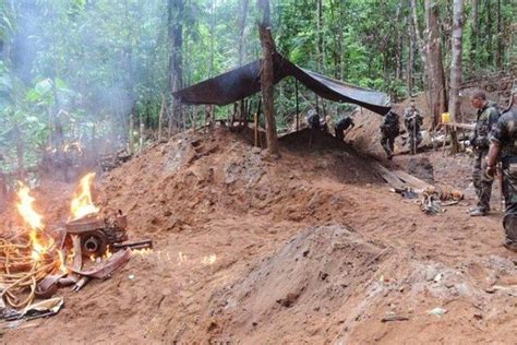 Une opération Harpie menée sur une nouvelle zone d orpaillage illégal