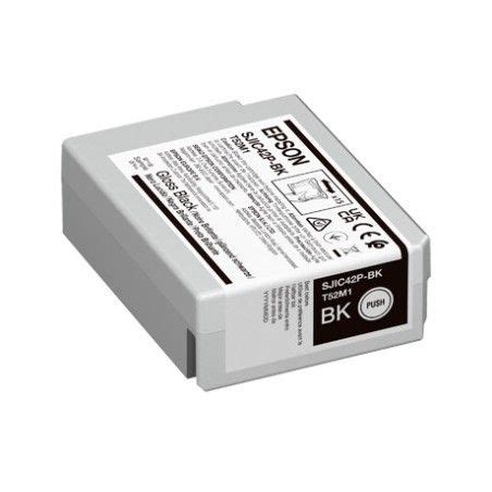 Epson Sjic42p Bk Cartucho De Tinta 1 Pieza S Original Negro Con