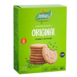 Comprar GALLETAS DIGESTIVE ORIGlNAL 2 Paquetes 360gr BIO De SANTIVERI