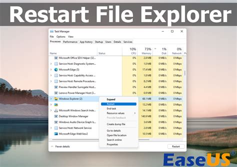 How To Restart File Explorer For Windows