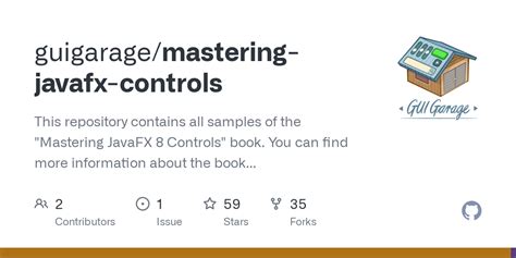 GitHub Guigarage Mastering Javafx Controls This Repository Contains