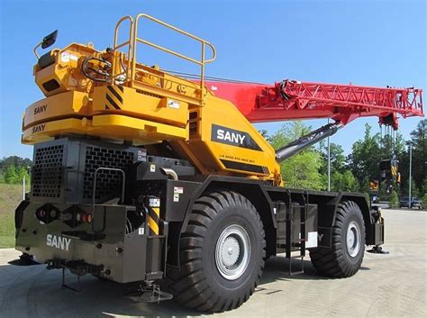 SANY SRC550 55 Ton Rough Terrain Crane Specification And Features