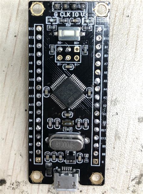 stm32f103c8t6 最小系统板 制作超简单st link下载器