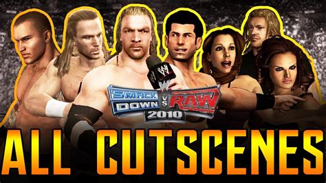 WWE Smackdown Vs Raw 2010 ALL CUT SCENES Road To Wrestlemania YouTube