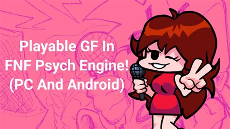 Playable GF In FNF Psych Engine PC And Android YouTube