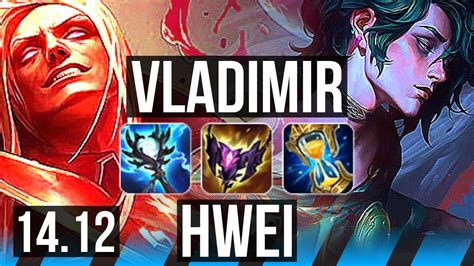 Vladimir Vs Hwei Mid Quadra Legendary K Dmg Games