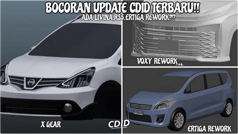 BOCORAN UPDATE CDID TERBARU ADA FITUR BISA GANTI JENIS BAN ERTIGA