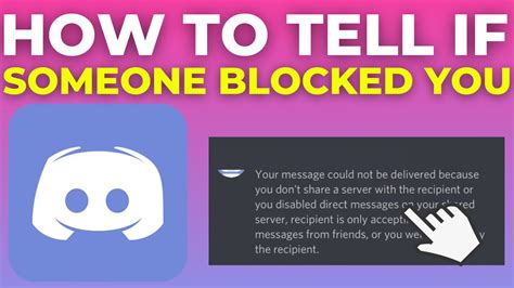 How To Tell If Someone Blocked You On Discord Youtube