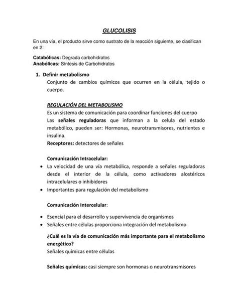 Glucólisis Ambar Guirola uDocz