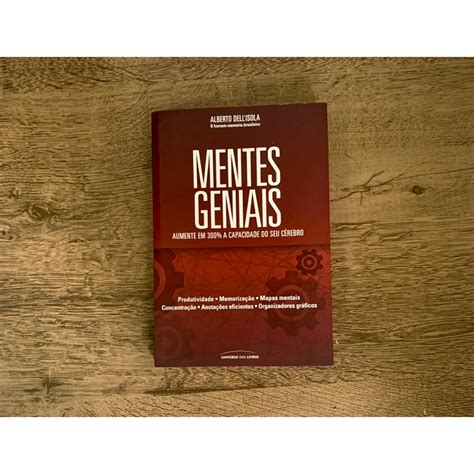 Livro Mentes geniais Aumente em 300 a capacidade do seu cérebro