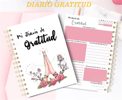 Diario De Gratitud Y Abundancia Imprimibles Editables Pdf IMPRIMIKITS