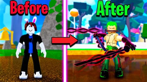 Going From Noob To True Triple Katana In One Video Blox Fruits YouTube