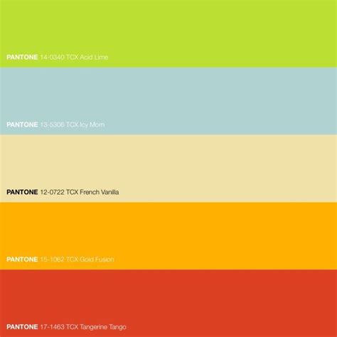 Neon Pantone Color Palette Scheme Color Palette Pantone Colour