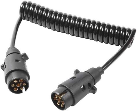 Amazon fr ETUKER Rallonge Remorque 7 Broches 2 5m Rallonge Câble