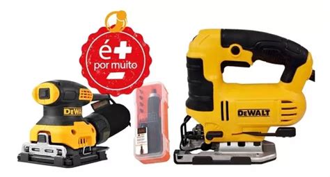 Kit Marceneiro Serra Tico Tico E Lixadeira Dewalt Parcelamento Sem Juros