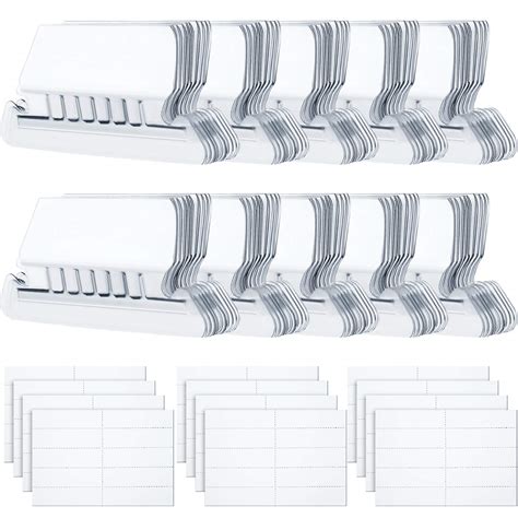 Buy Jovitec Sets Hanging Folder Tabs And Inserts Clear Plastic For
