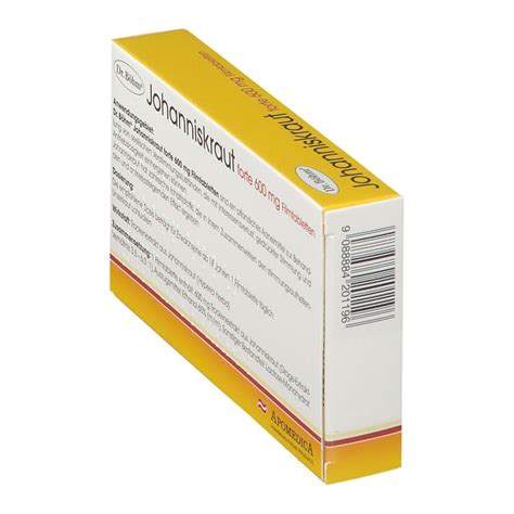 Dr Böhm Johanniskraut 600 mg forte Filmtabletten 30 St shop apotheke at