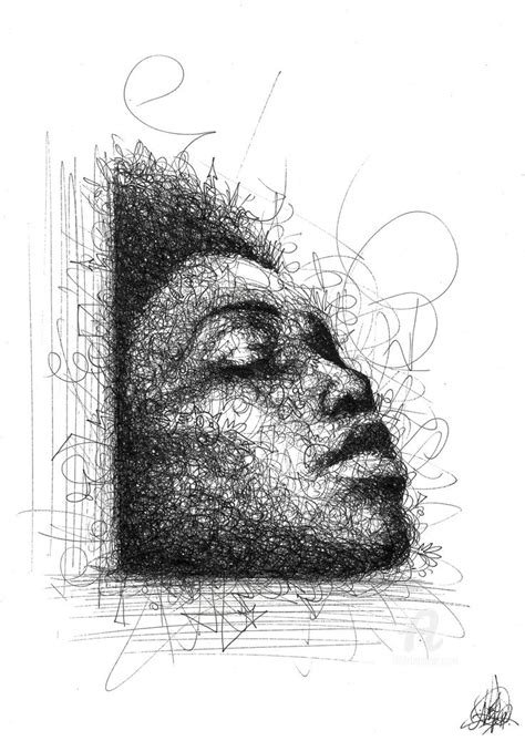 Thought Lines Drawing By Art De No Artmajeur France Drawing Art