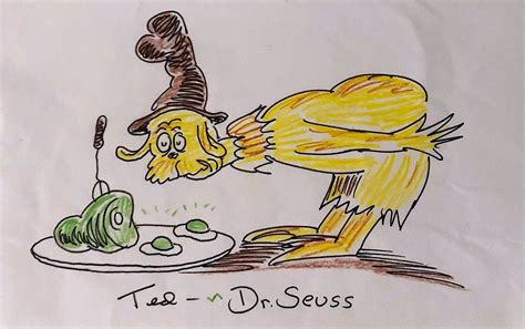 A Smaller Green Eggs And Ham In C E S Seuss Dr Comic Art Gallery Room
