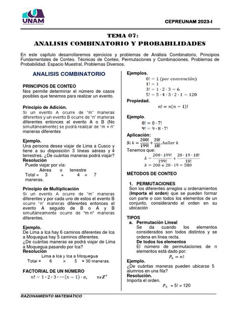 tema 07 pdf combinatoria permutación