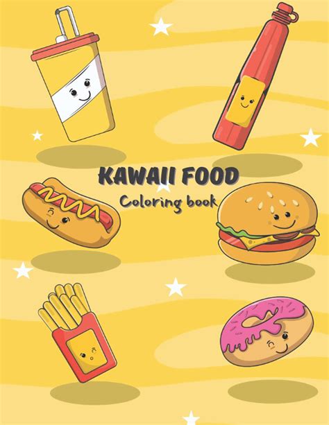 Buy Cute And Easy Kawaii Colouring Book Fun And Relaxing Kawaii