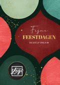Zakelijke Kerstkaart Fijne Feestdagen Figuren Kaartje Go