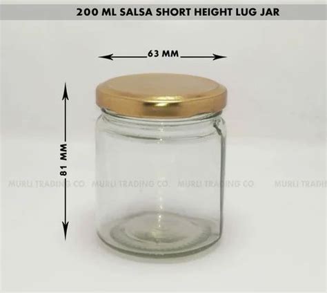 Glass 200 Ml SALSA JAR For Pickel Storage At Rs 12 Piece In Guwahati
