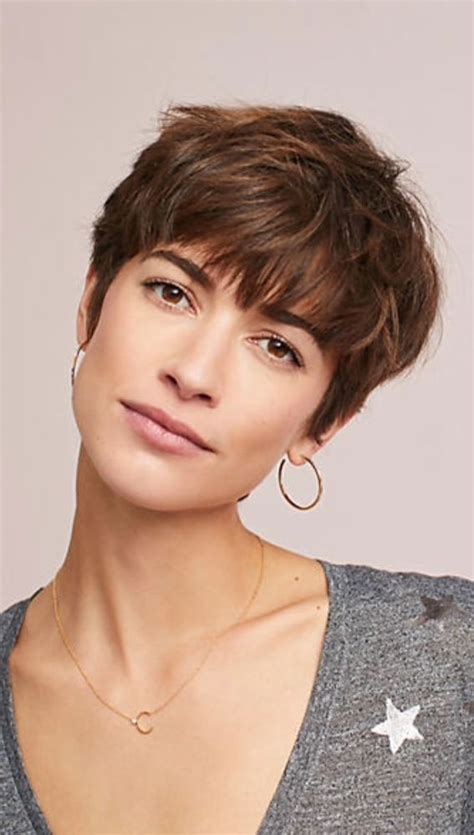 Best Pixie Haircuts Hairstyles For Any Hair Type Brown Hair Long