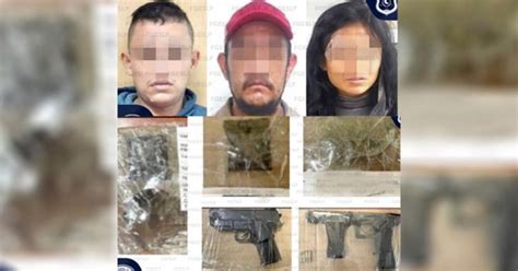 Capturan A Tres Personas Por Traer Armas Y Sustancias Prohibidas