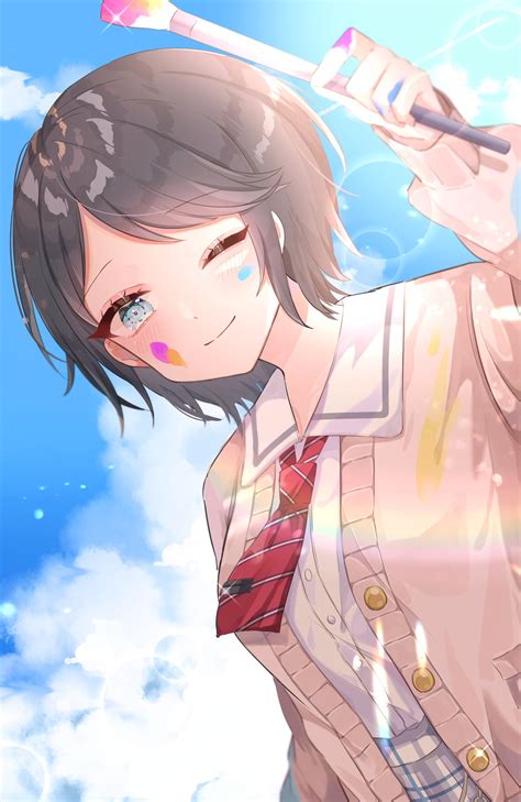 Hoshino Ichika Project Sekai Drawn By Shain Danbooru