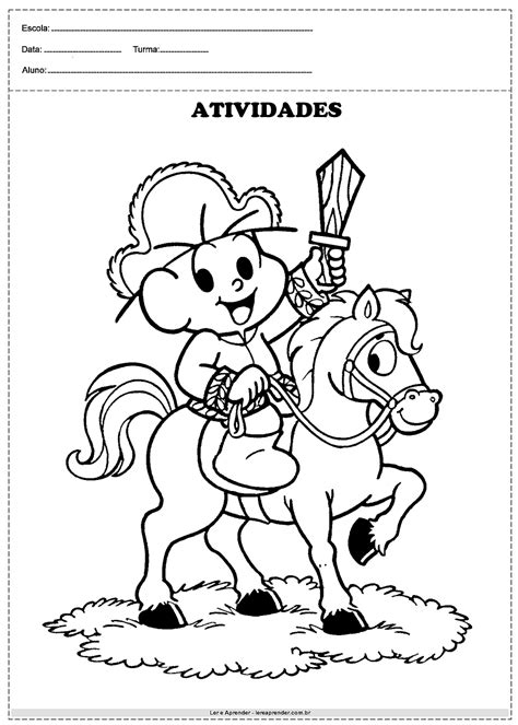 Para Colorir Ler E Aprender