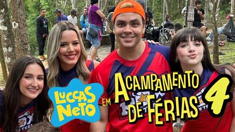 Luccas Neto lança filme Acampamento de Férias 4 no dia 19 de janeiro