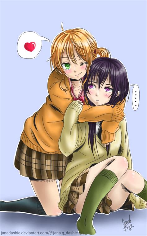 Yuzu And Mei By Janadashie On Deviantart