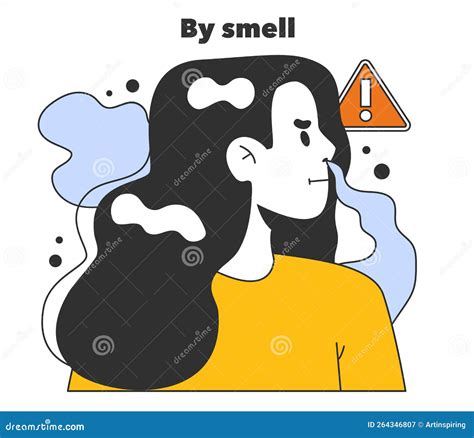 Natural Gas Leakage Detection By Smell Pipeline Defect Tracking Stock